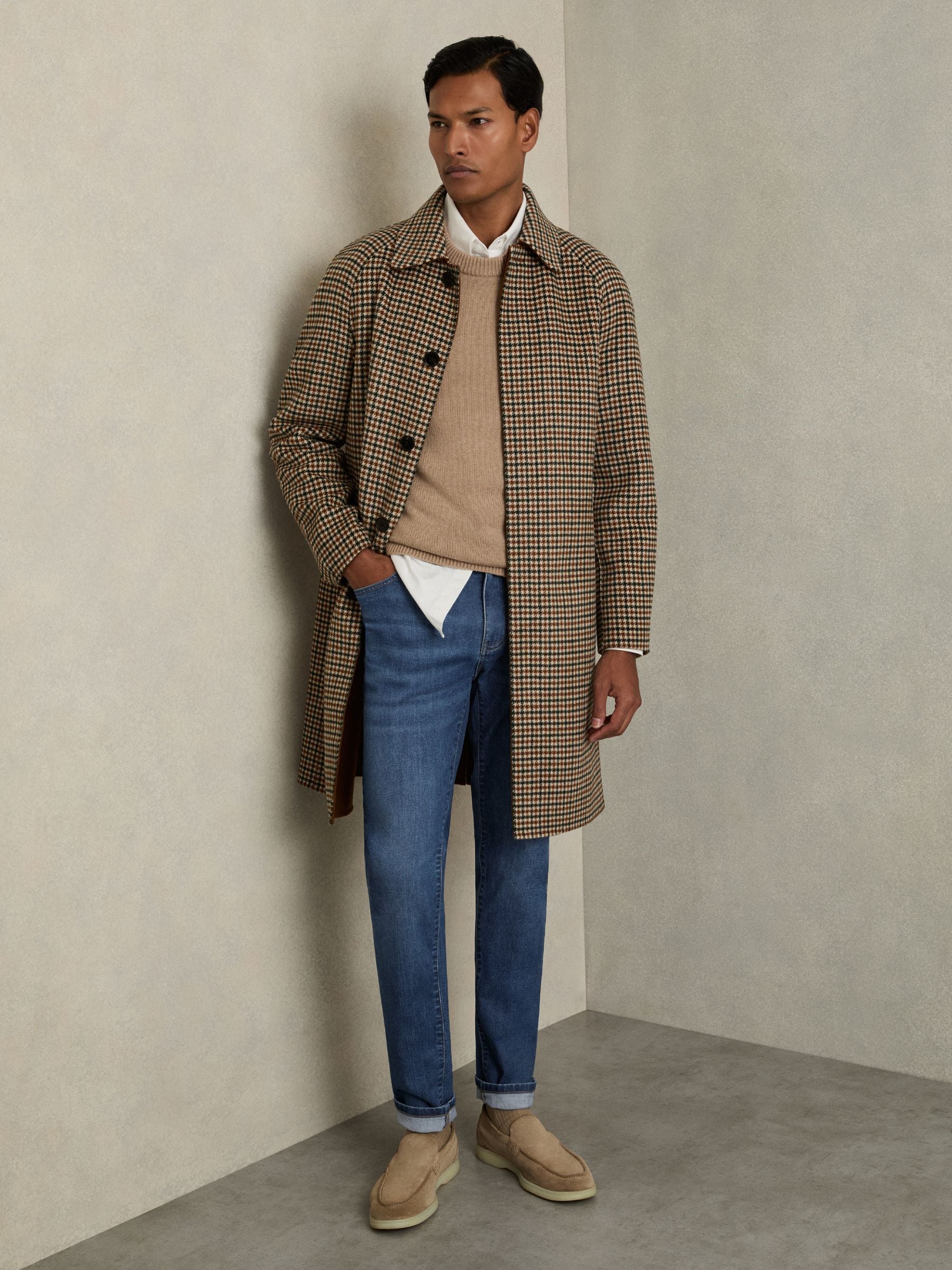 REISS Reiss Maddison Tapered Slim-Fit Jeans